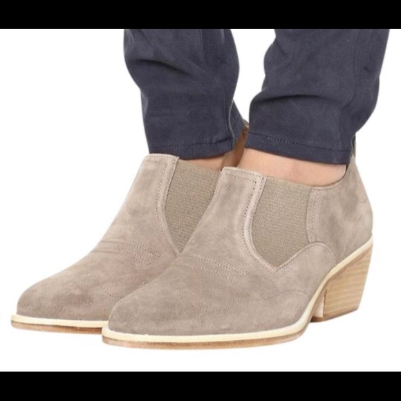 rag & bone | Shoes | Rag Bone Finlay Stone Colored Suede Cowboy Western ...